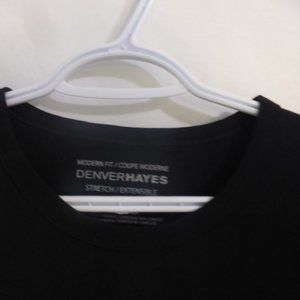 Denver Hayes | Shirts | Denver Hayes Stretch Large Black Long Sleeve ...